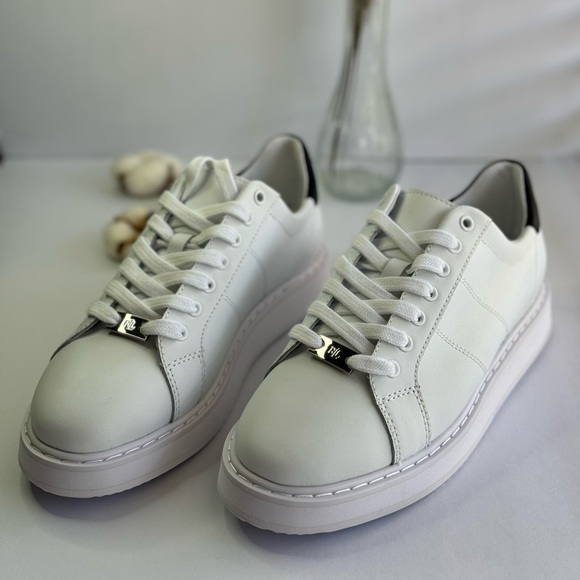 Ralph Lauren | Shoes | Ralph Lauren Angeline Iv Action Leather Sneakers ...